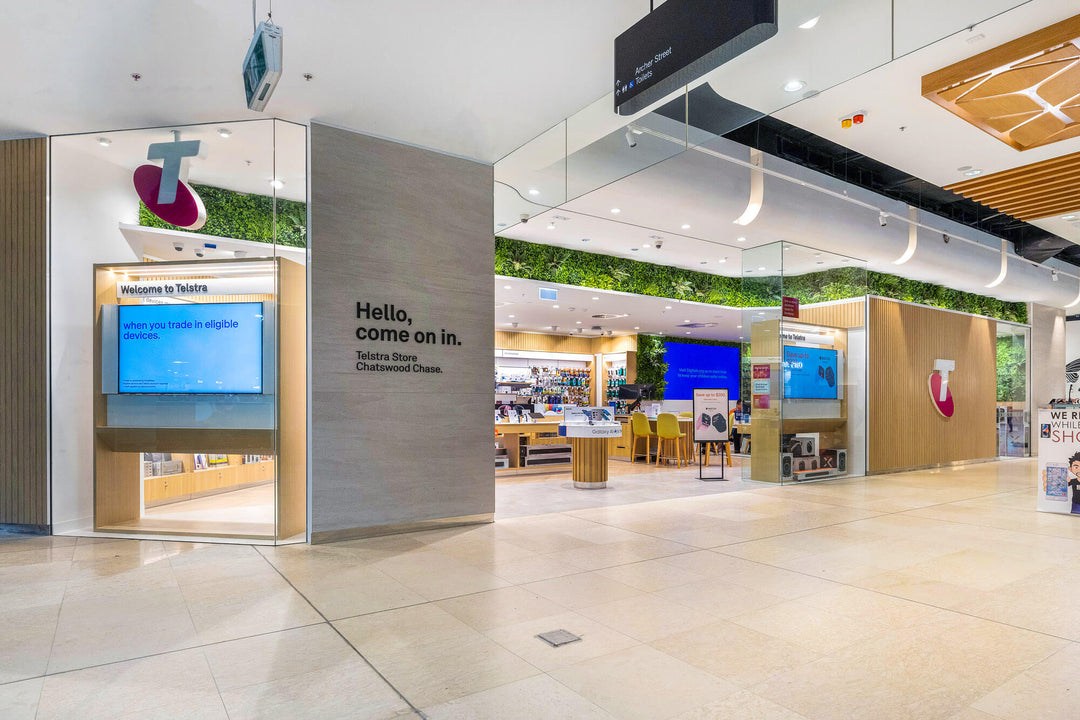 Telstra x Evergreen Walls, National Partnership - Australia Wide Retai